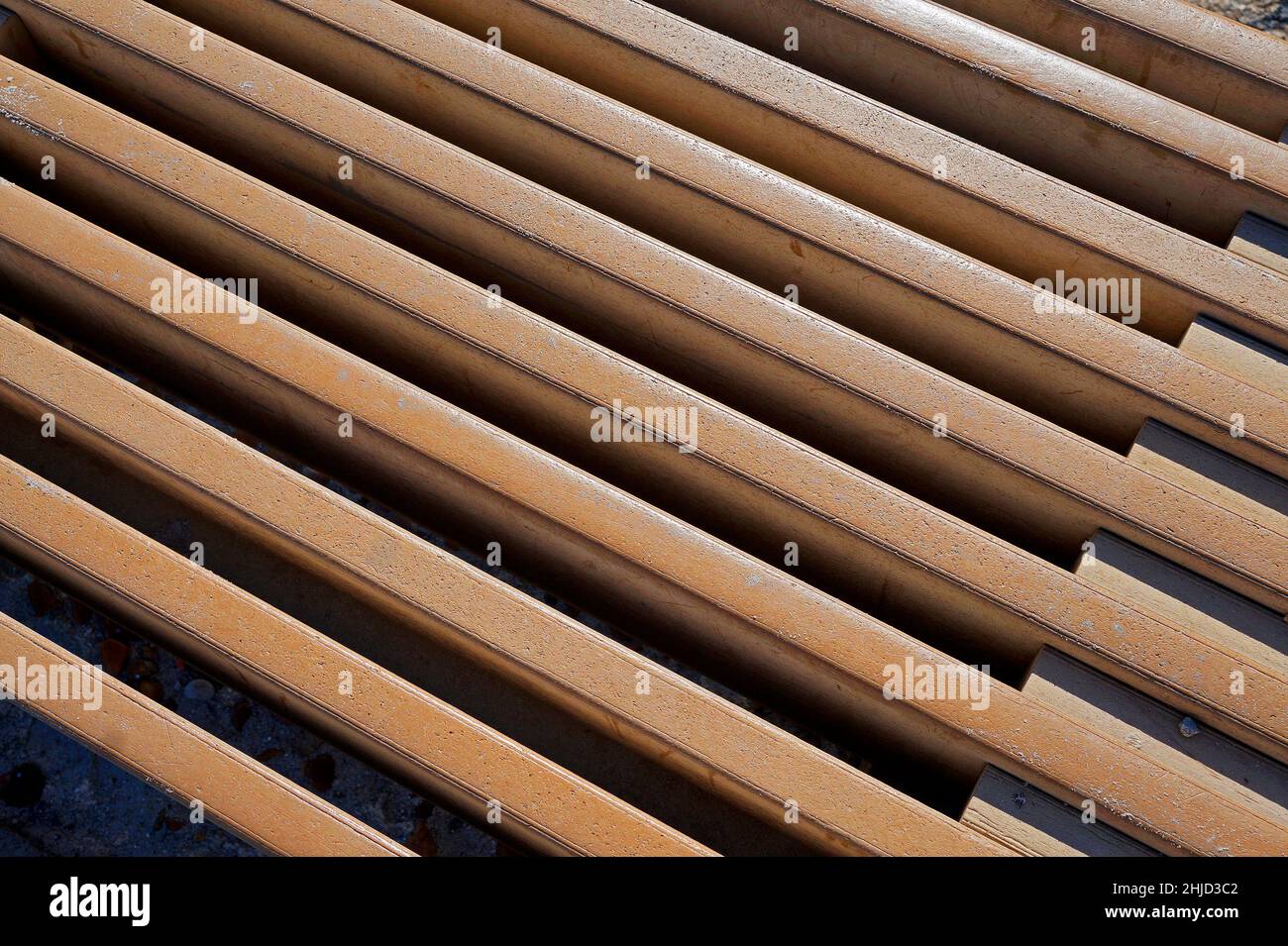 Bench detail texture background, Rio Stock Photo - Alamy