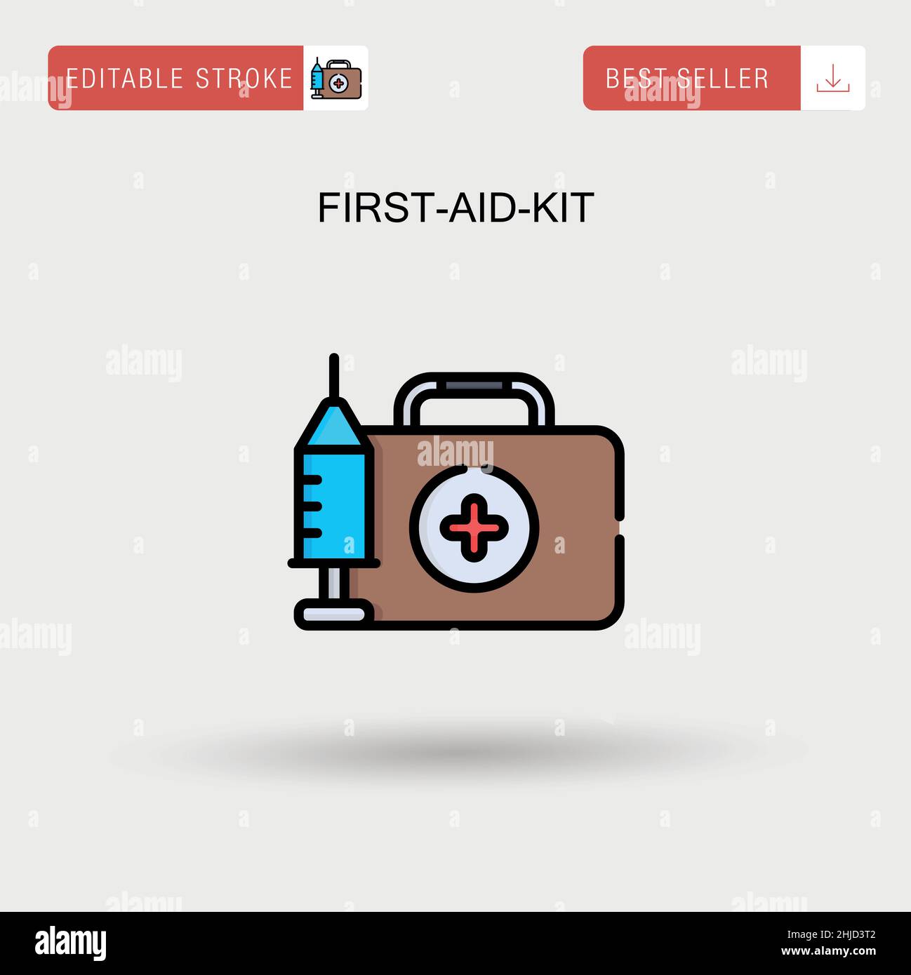Car emergency kit isolated Stock Vector Images - Alamy