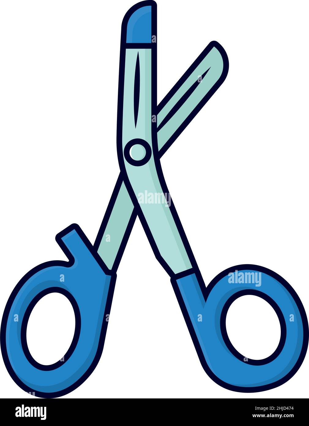 medical scissors icon on white background Stock Vector Image & Art - Alamy