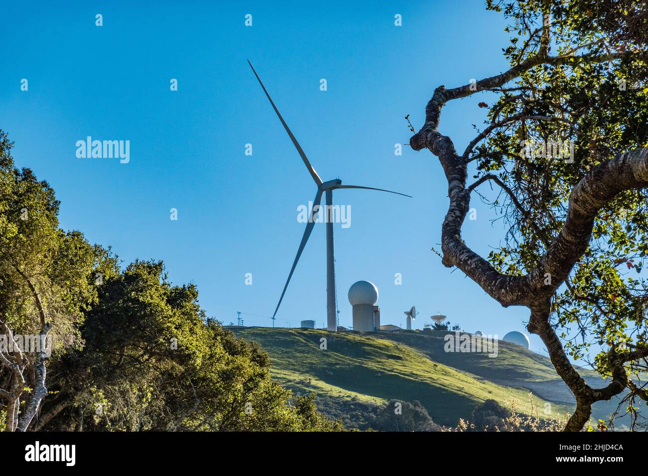 The Strauss Wind Energy Project located in Santa Barbara County close ...
