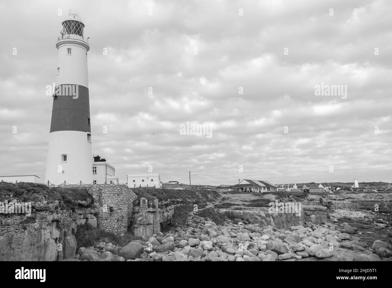 Rocky shore in place Black and White Stock Photos & Images - Alamy
