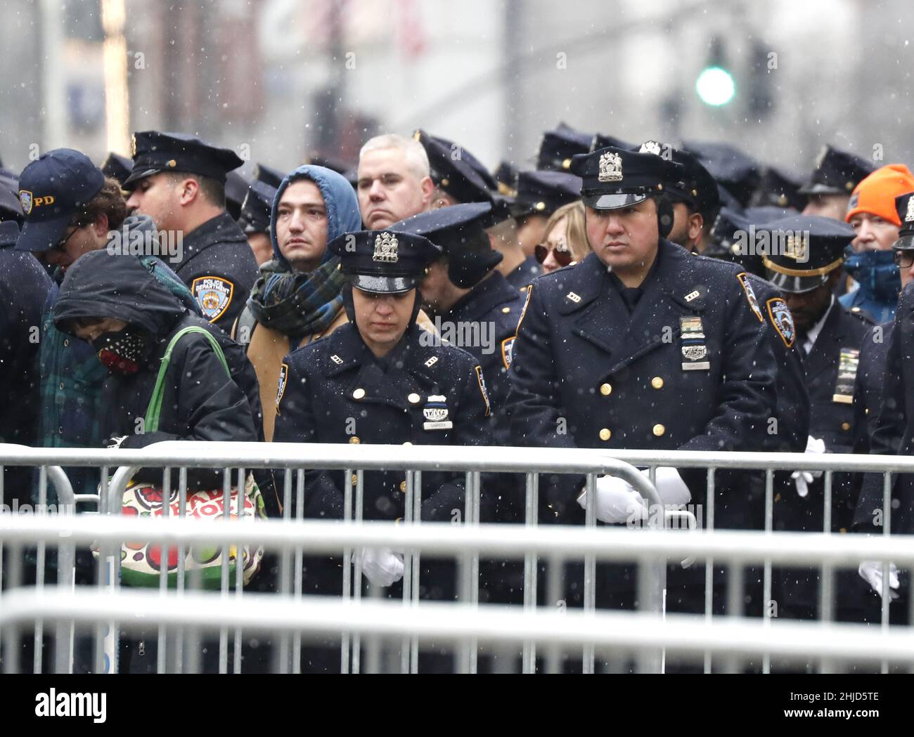 Nypd officer jason rivera hi-res stock photography and images - Alamy