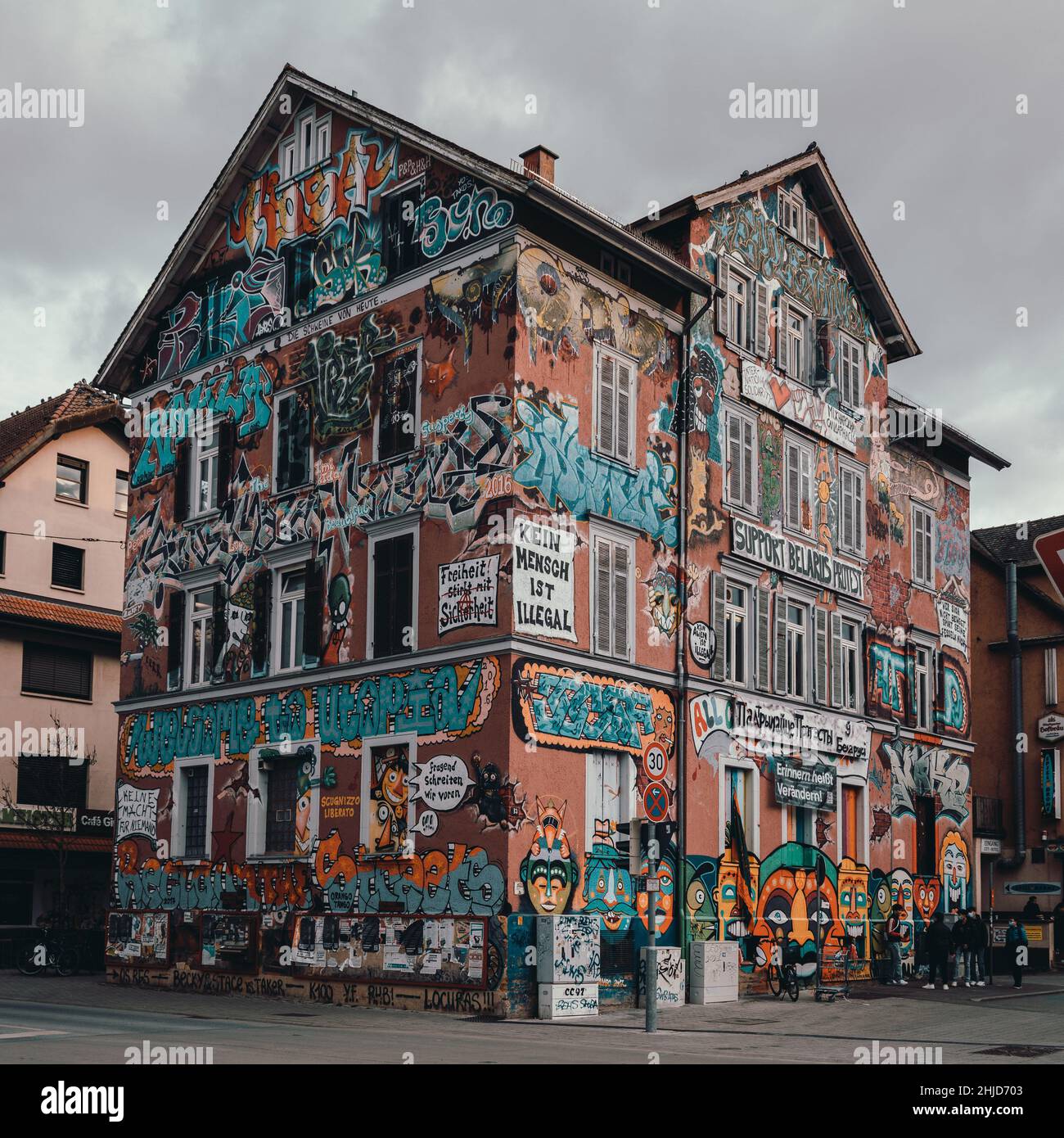 Urban Streets of Tubingen, Germany Stock Photo - Alamy
