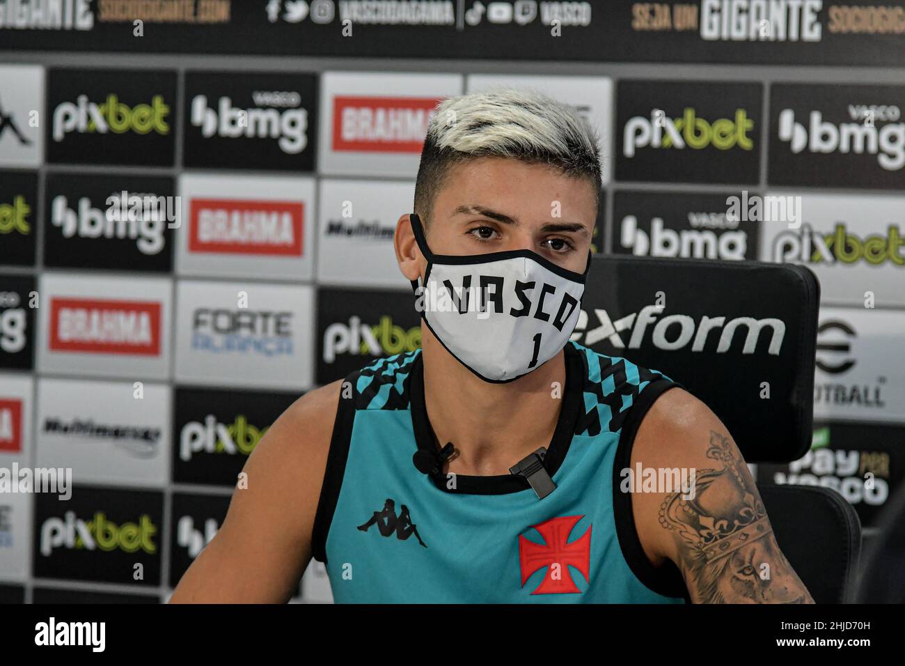 RJ - Rio de Janeiro - 01/28/2022 - VASCO, GABRIEL PEC COLECTIVE ...