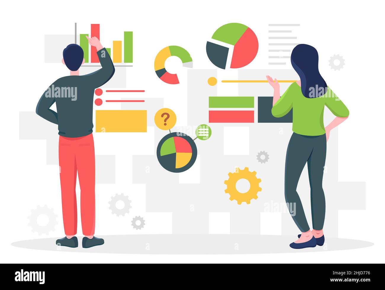 Data analysis process concept Stock Vector Image & Art - Alamy