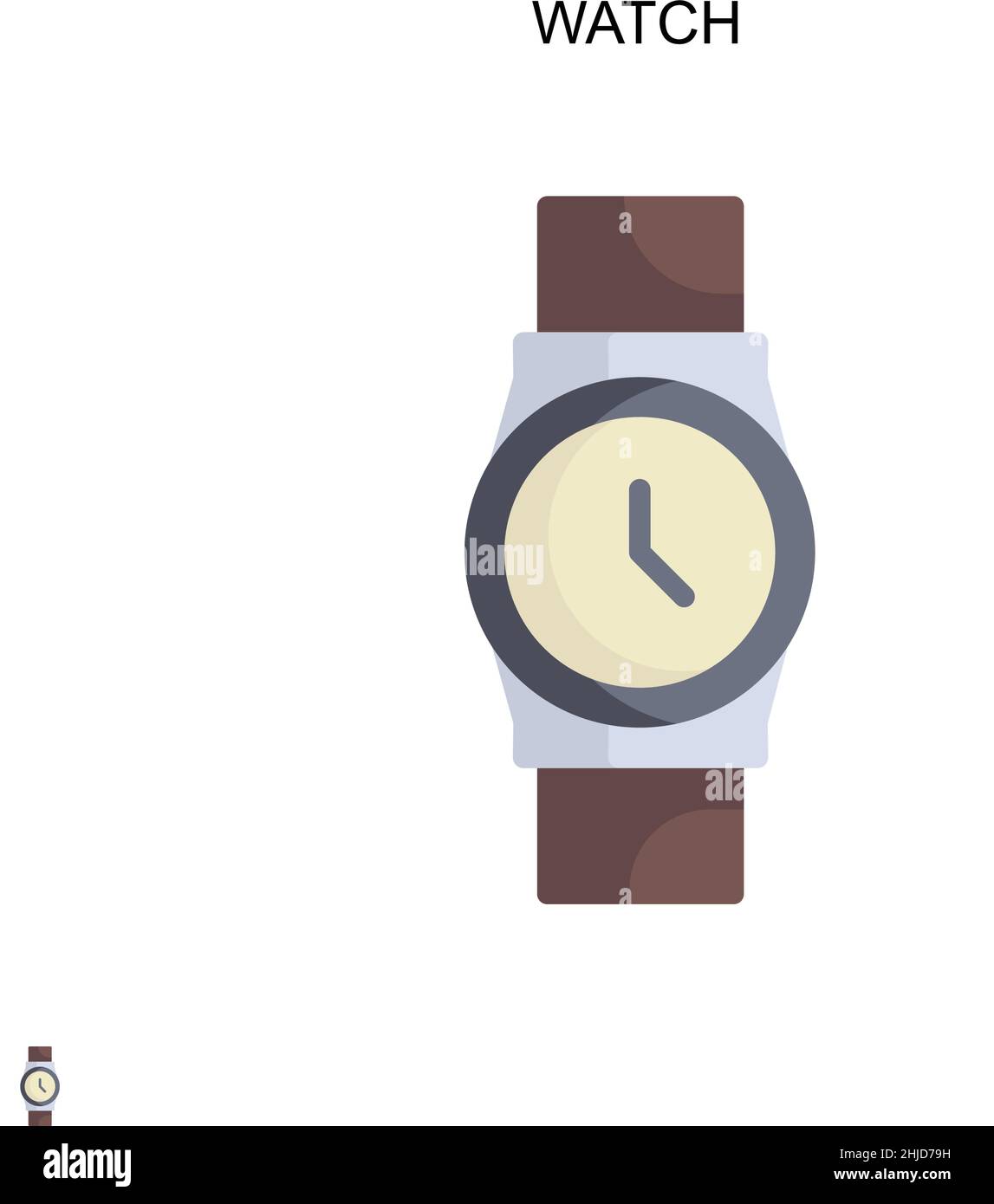 Modern clock design Stock Vector Images - Alamy