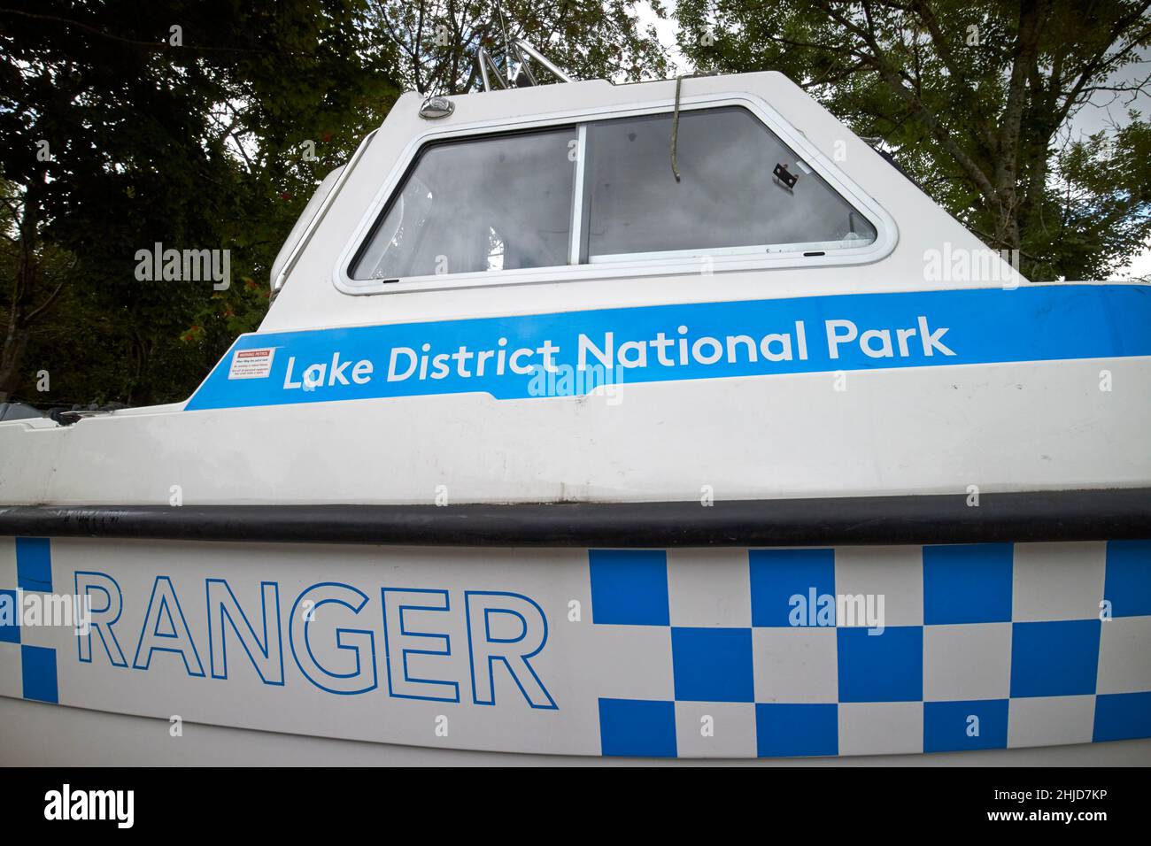 lake district national park ranger boat coniston lake district, cumbria ...
