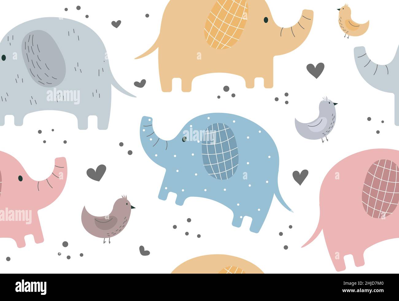 Children Seamless Pattern Stock Vector Image & Art - Alamy