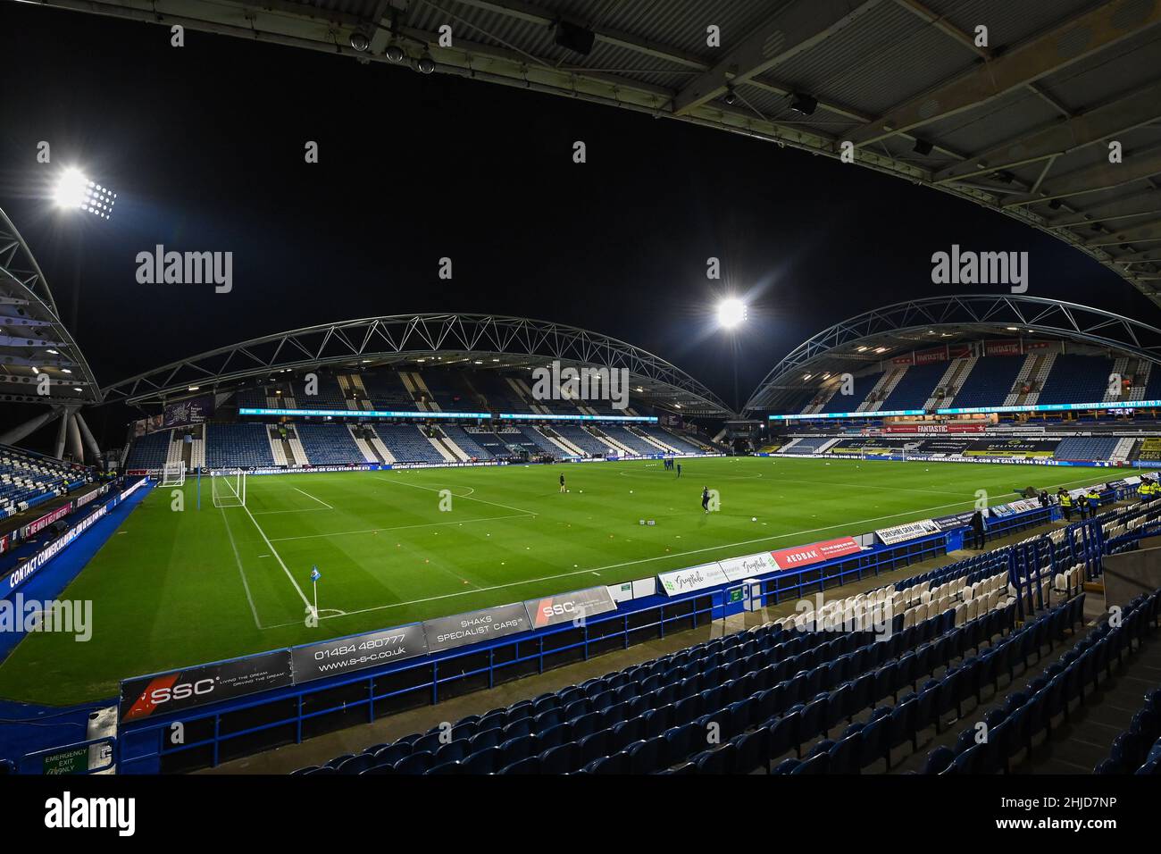 General view of The John Smith's Stadium, Home of Huddersfield Town ...