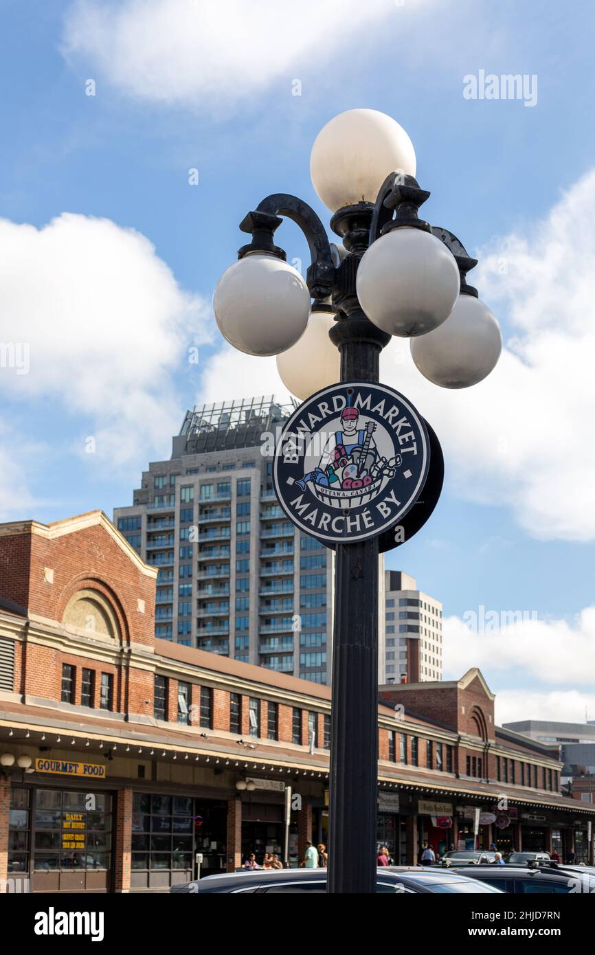 Ottawa sign in byward market hi-res stock photography and images - Alamy