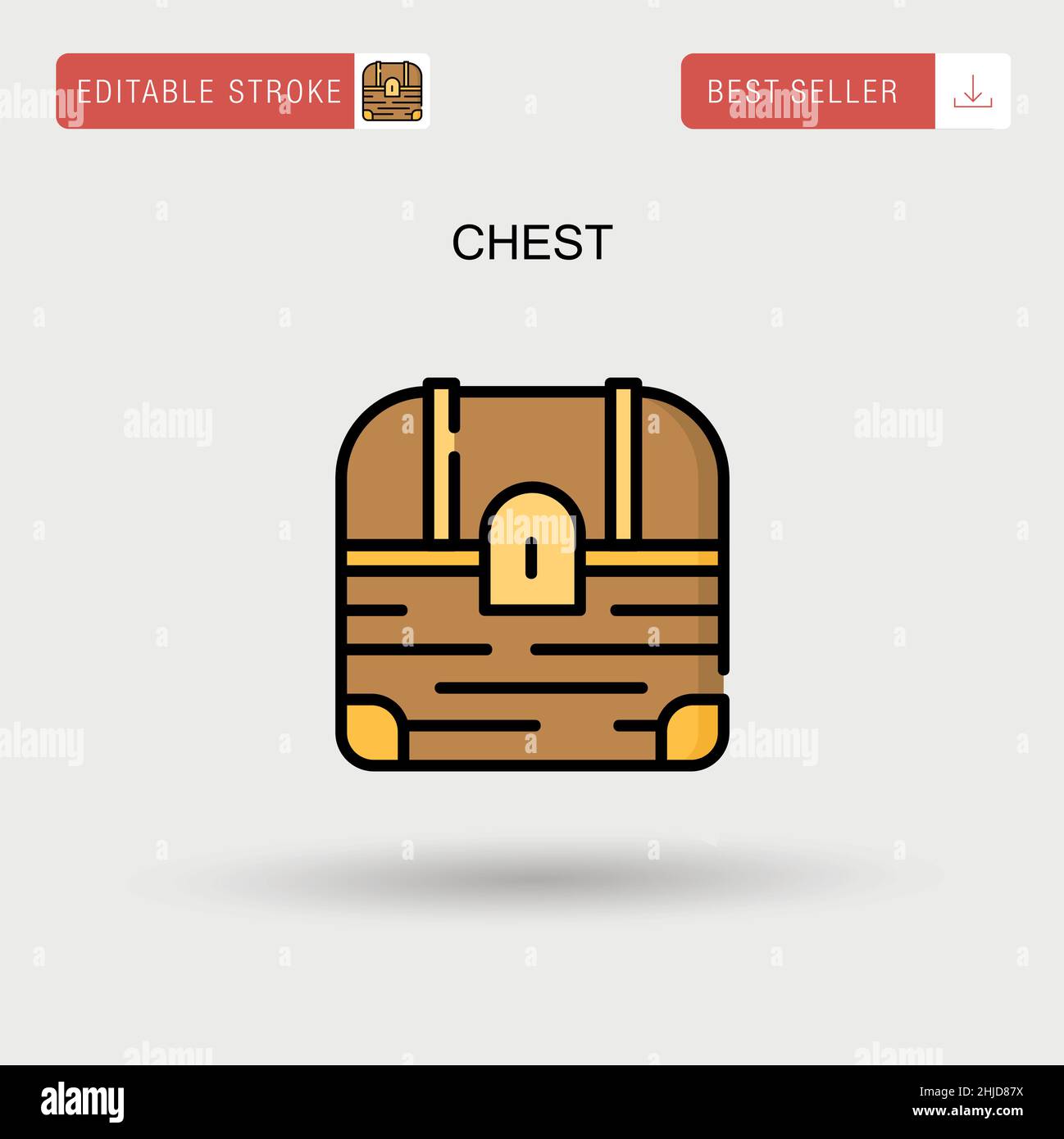 Empty chest illustration hi-res stock photography and images - Alamy
