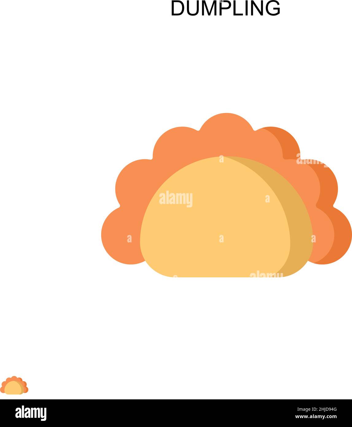 Dumpling illustration hi-res stock photography and images - Alamy