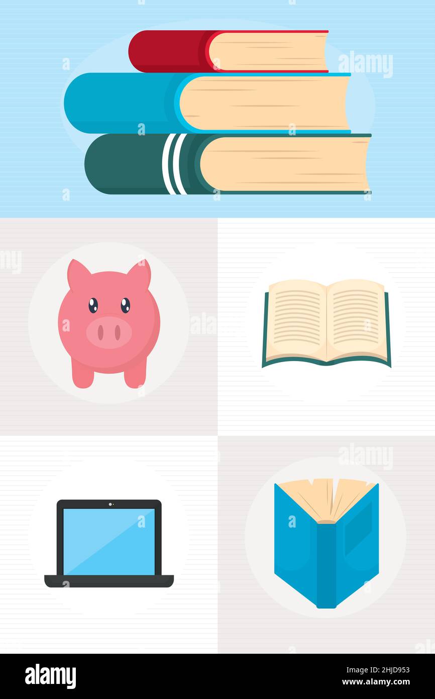 academic and technology icon set Stock Vector Image & Art - Alamy