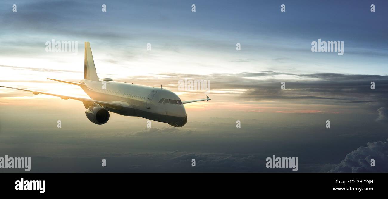 airplane take off landing flight Stock Photo - Alamy