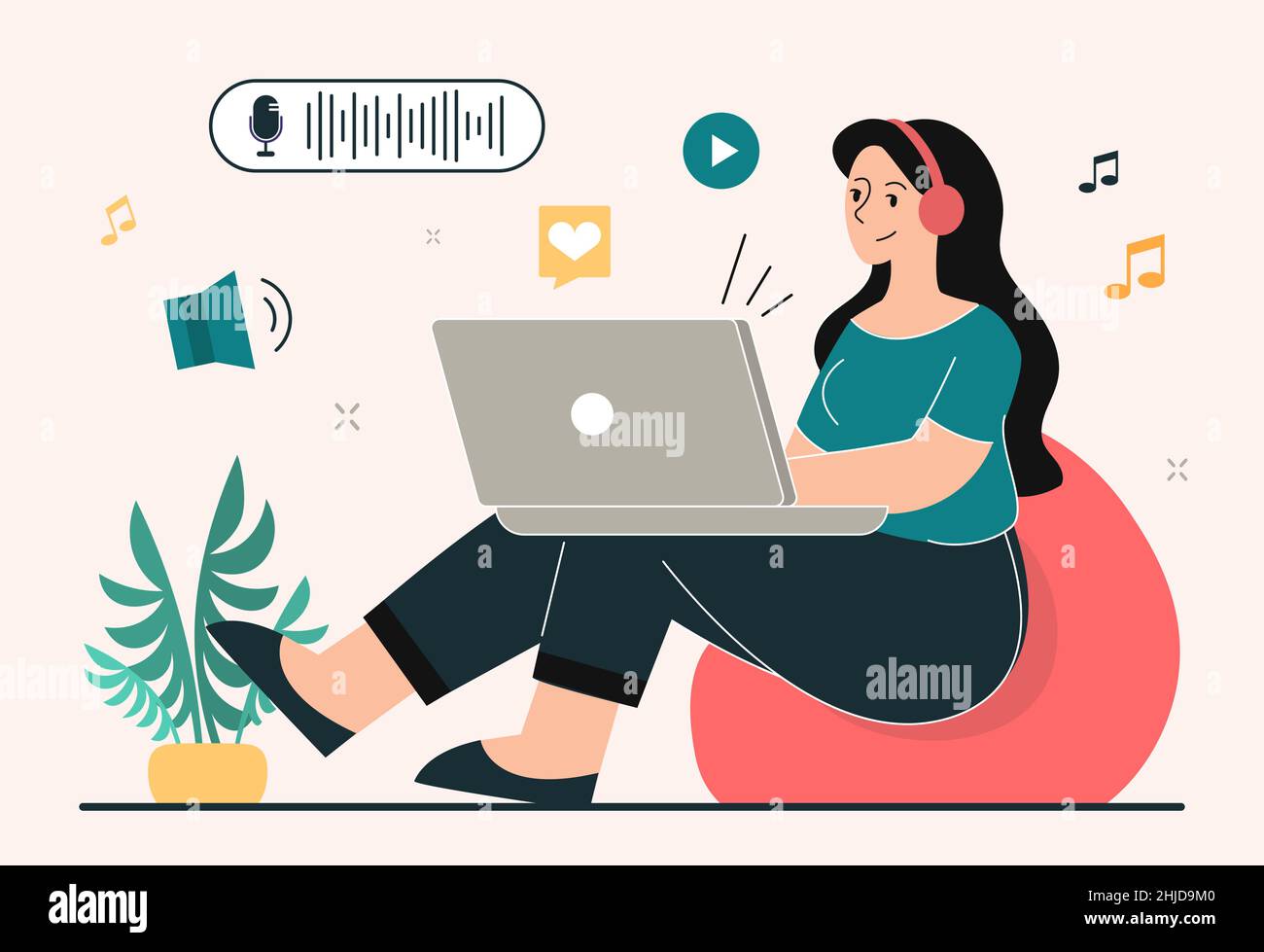 Conversation relaxed Stock Vector Images - Alamy