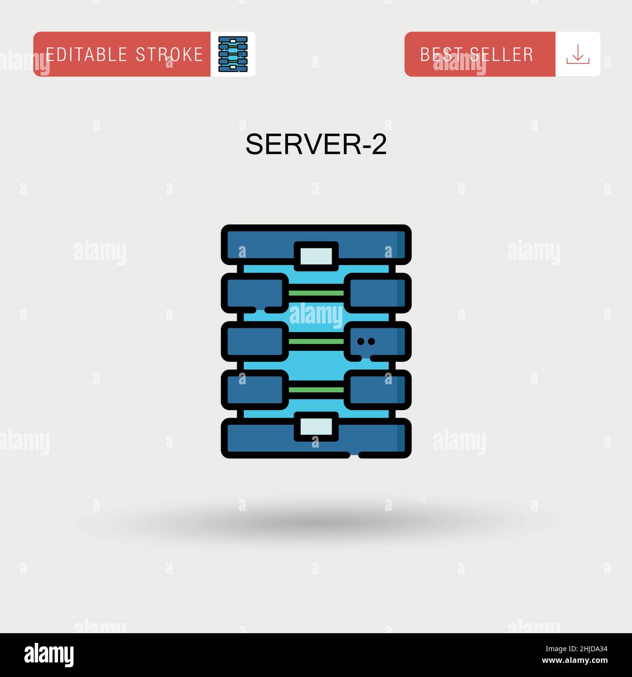 Digital server technology Stock Vector Images - Alamy