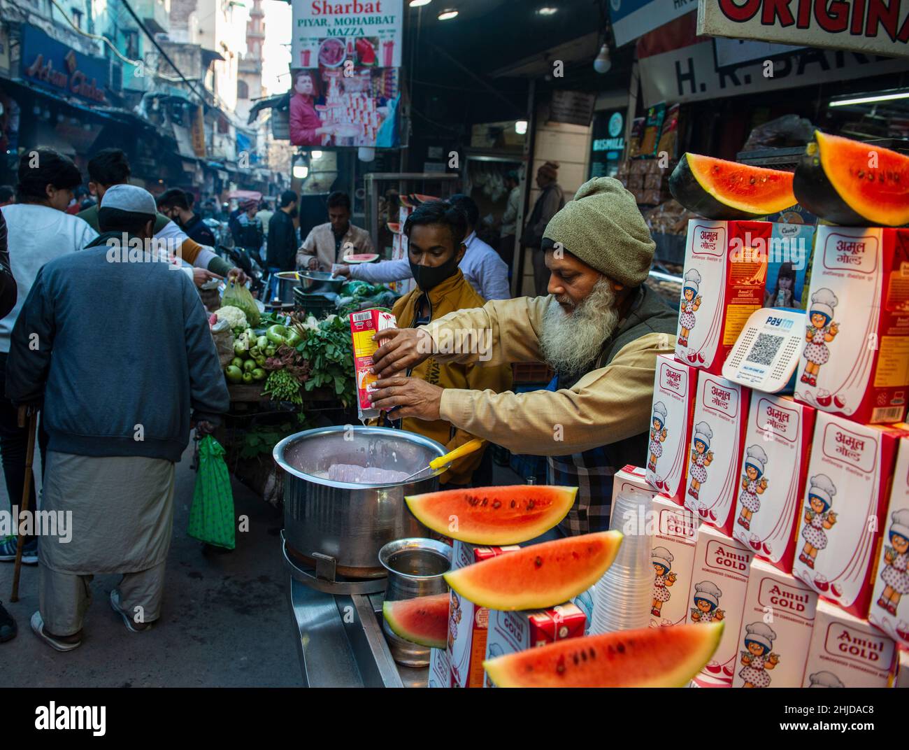 Matia mahal market hi-res stock photography and images - Alamy