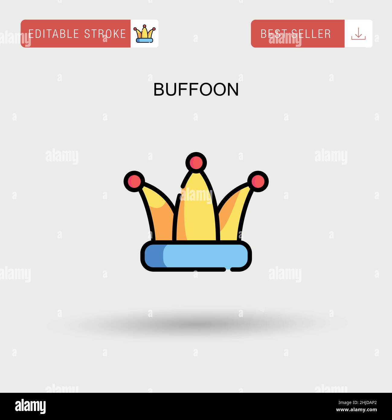 Buffoon fool joker hi-res stock photography and images - Alamy