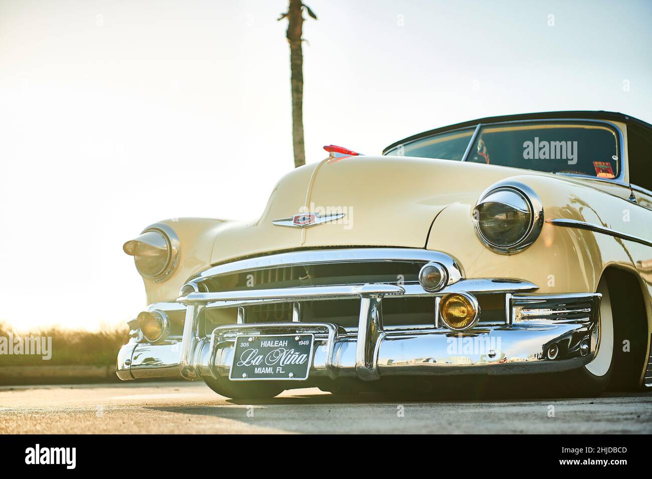 Lowrider custom cars in Miami, Florida Stock Photo - Alamy