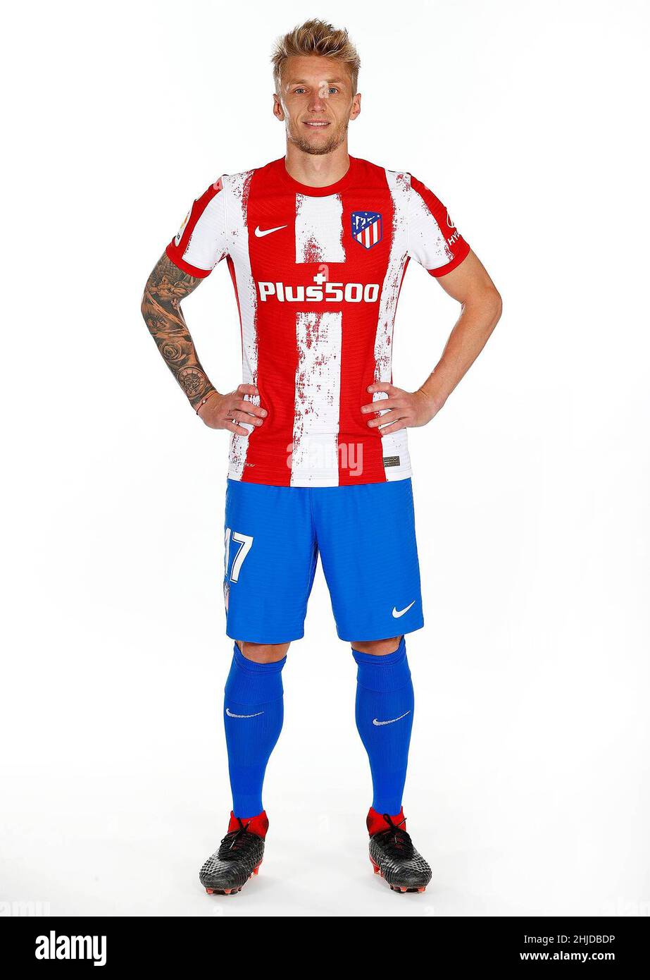 Madrid, Spain. 28th Jan, 2022. Official presentation of Daniel Wass as ...