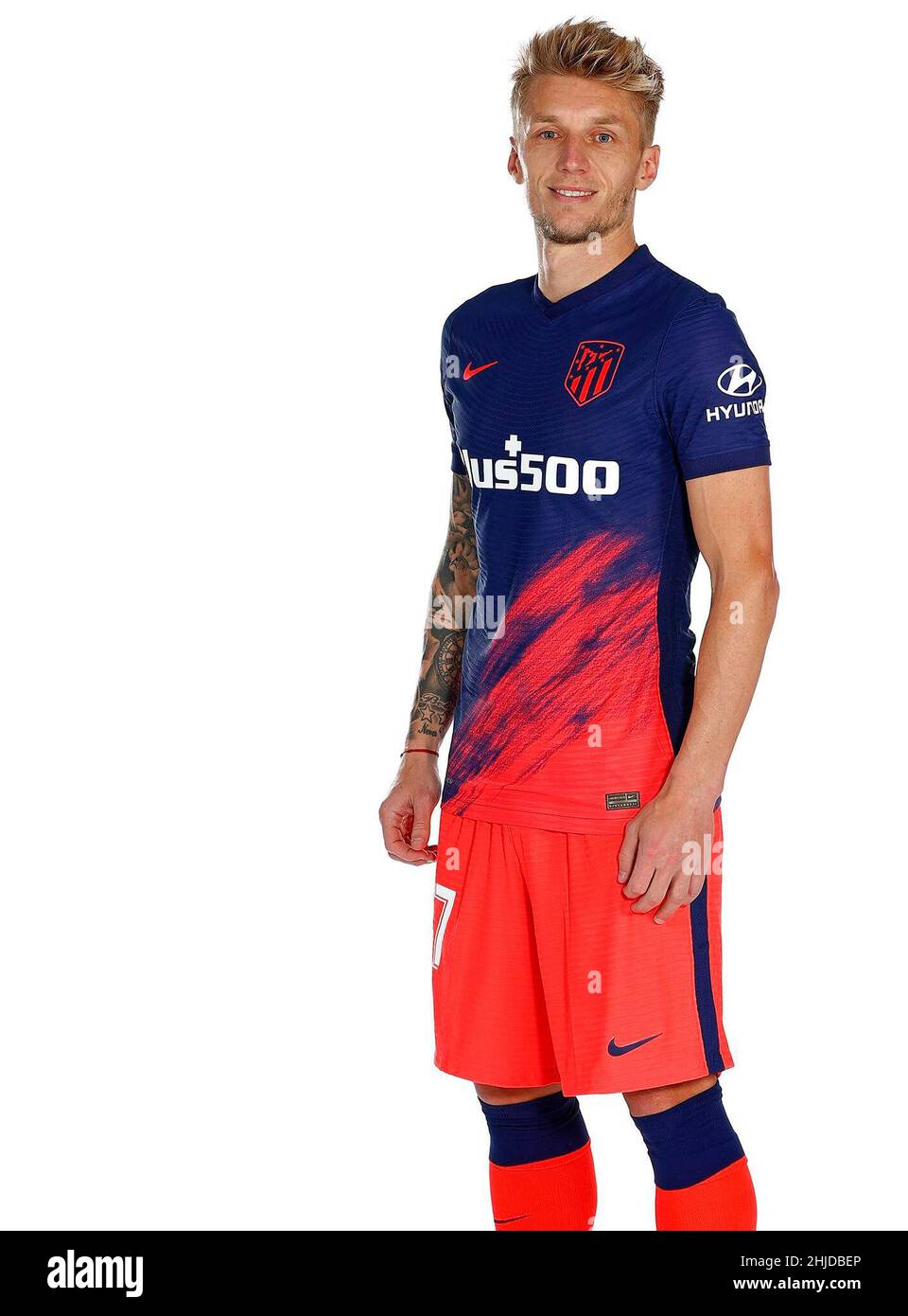 Madrid, Spain. 28th Jan, 2022. Official presentation of Daniel Wass as ...