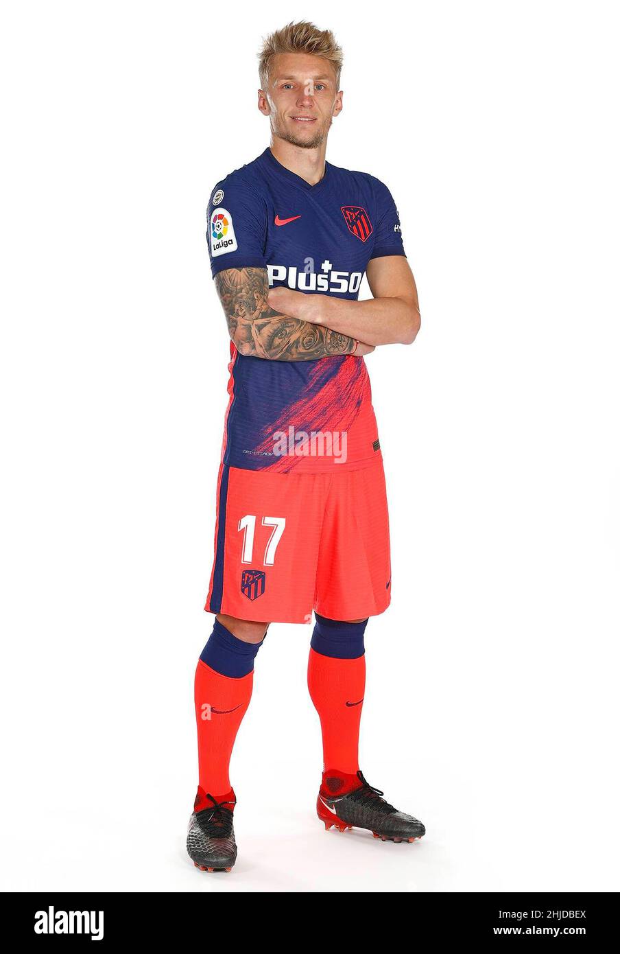 Madrid, Spain. 28th Jan, 2022. Official presentation of Daniel Wass as ...