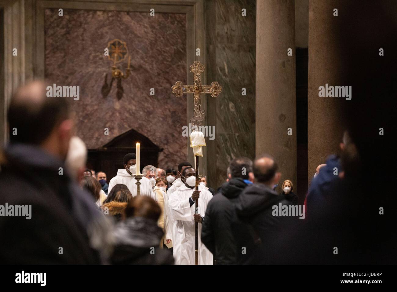 Prayer for peace in Ukraine organized by Community of Sant'Egidio in ...