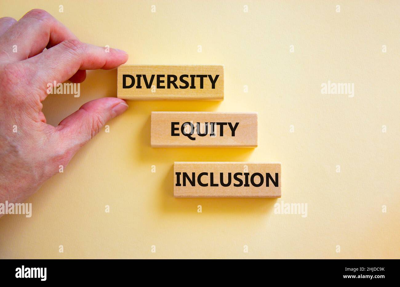 Diversity equity inclusion symbol. Concept words diversity equity ...