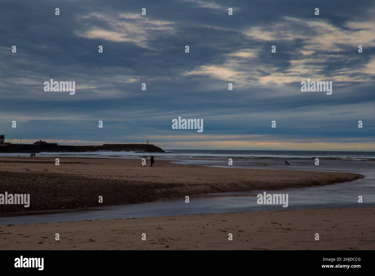 banff beach aberdeenshire scotland Stock Photo - Alamy