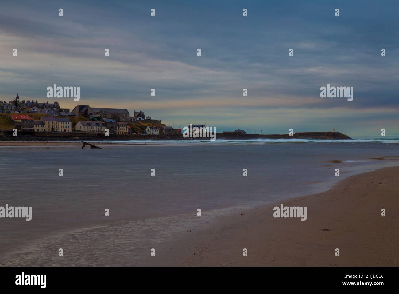 banff beach aberdeenshire scotland Stock Photo - Alamy