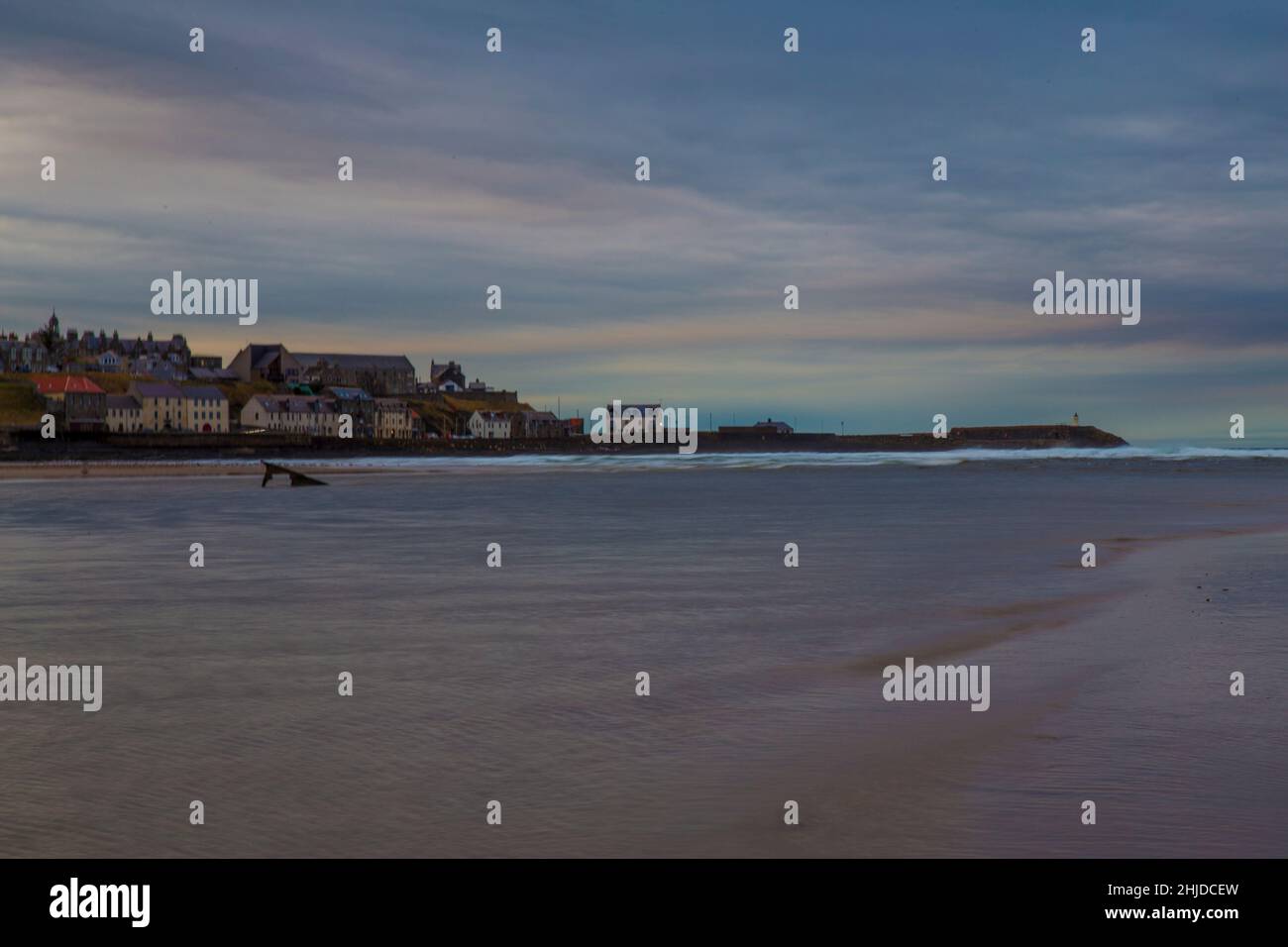 banff beach aberdeenshire scotland Stock Photo - Alamy