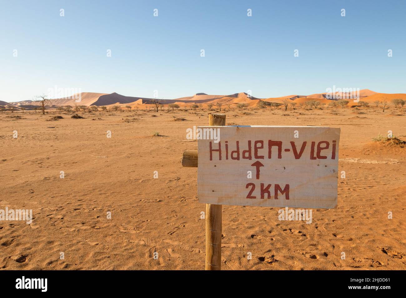 Hidden Vlei, Sossusvlei, Namibia Stock Photo - Alamy
