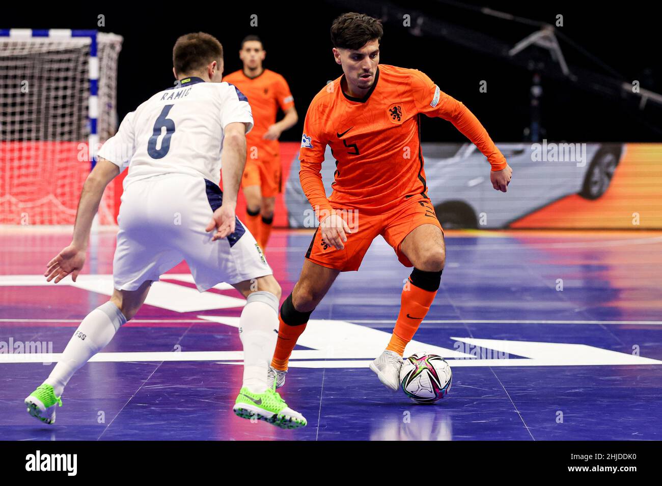 AMSTERDAM, NETHERLANDS - JANUARY 28: Denis Ramic of Serbia, Said ...