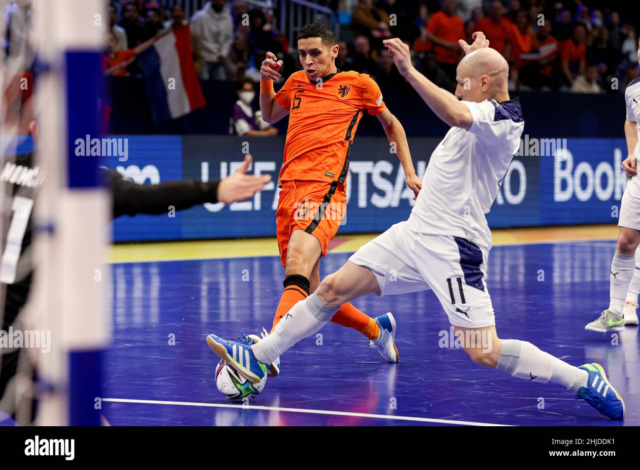 AMSTERDAM, NETHERLANDS - JANUARY 28: Karim Moussaoui of the Netherlands ...