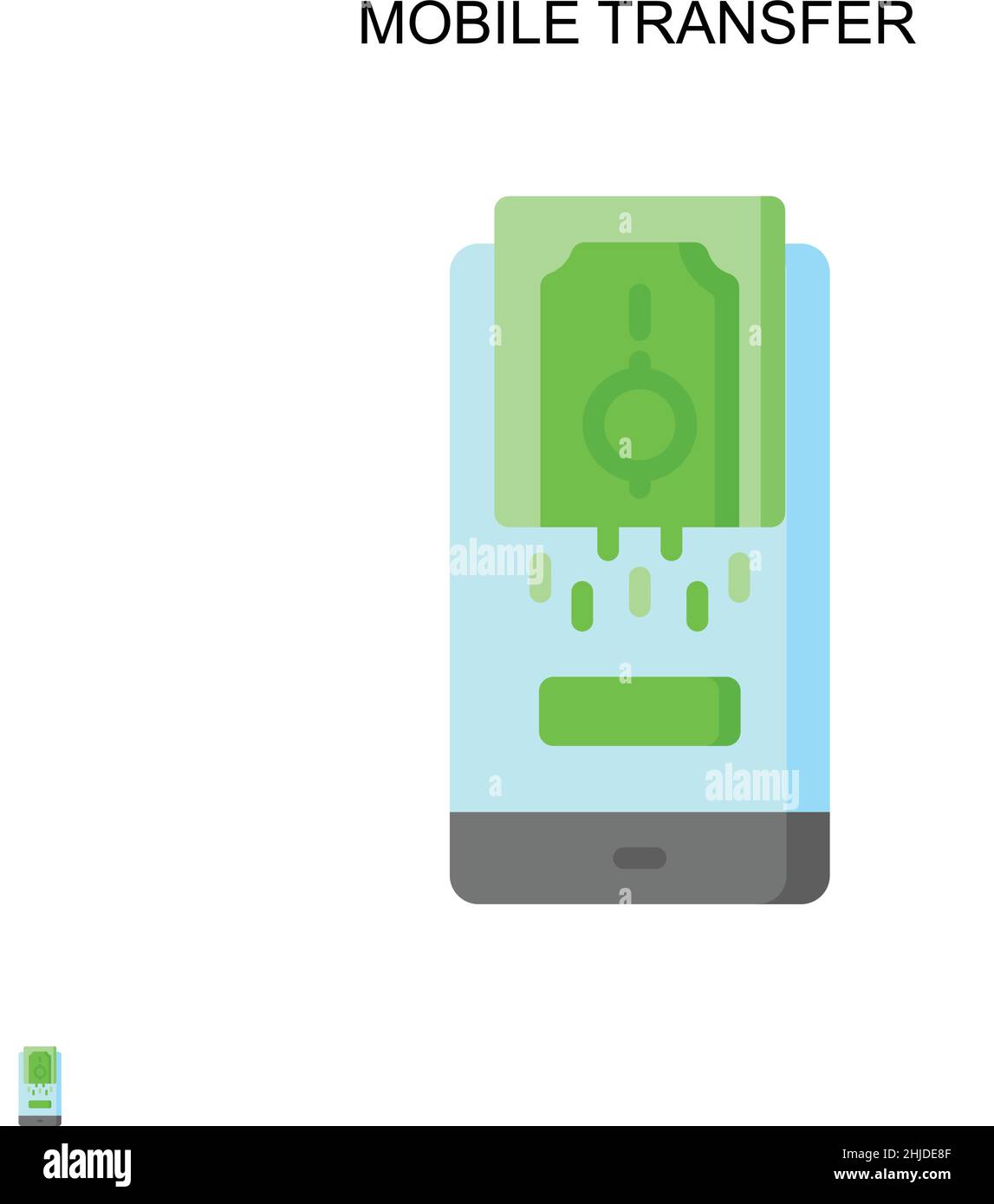 Bank transfer screen Stock Vector Images - Alamy