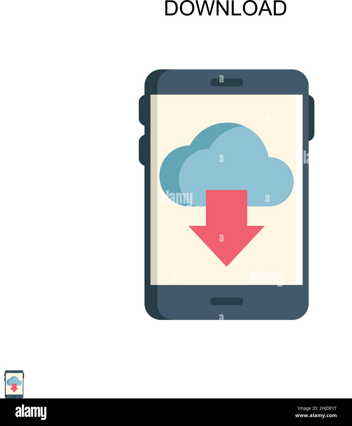 Download Simple vector icon. Illustration symbol design template for ...