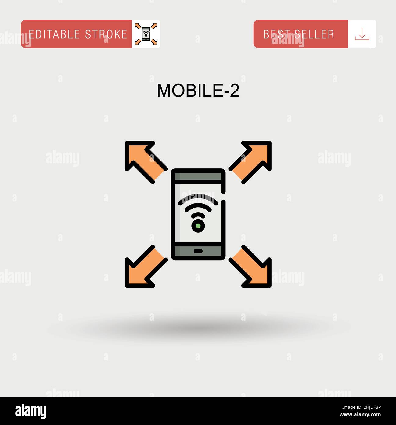 Two people using mobile Stock Vector Images - Alamy