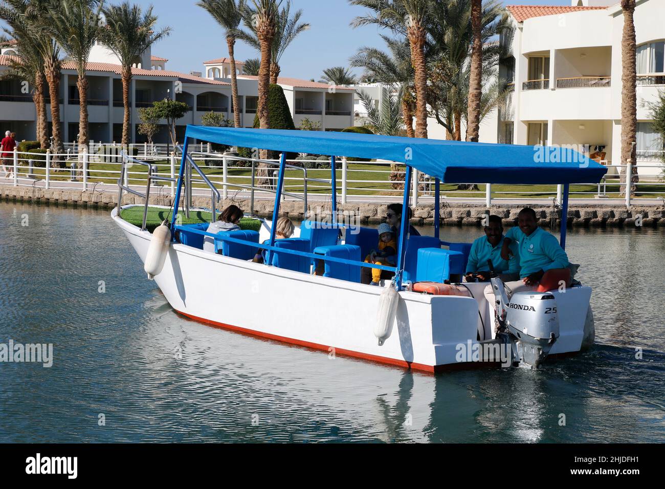 Egypt. Hurghada. Egypt is open to tourists. The Red Sea has opened its ...