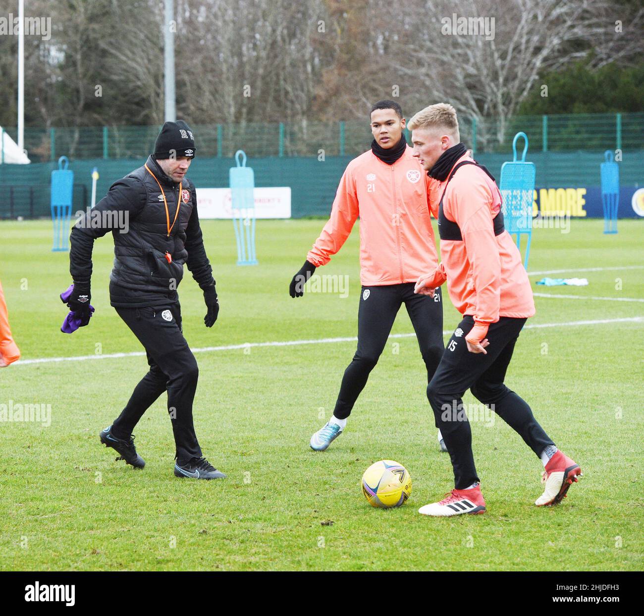 Toby sibbick during training session hi-res stock photography and ...
