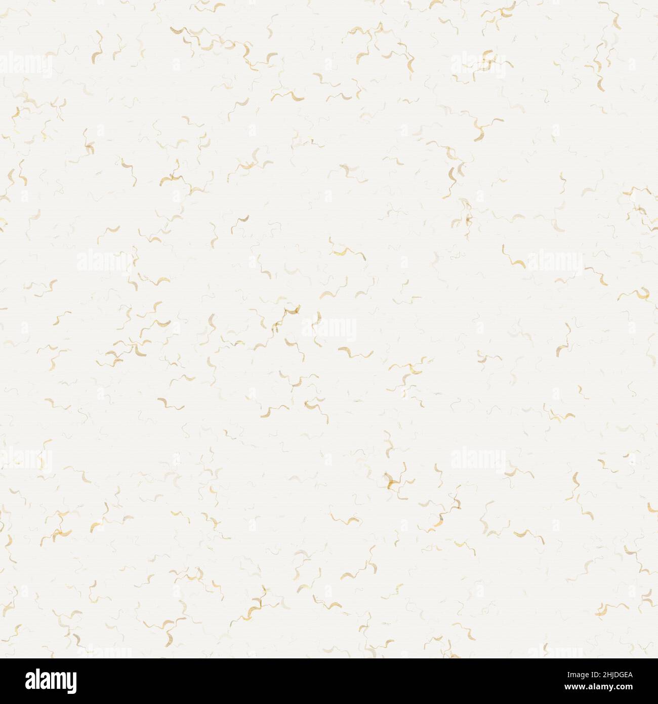 Handmade white gold metallic rice sprinkles paper texture. Seamless ...