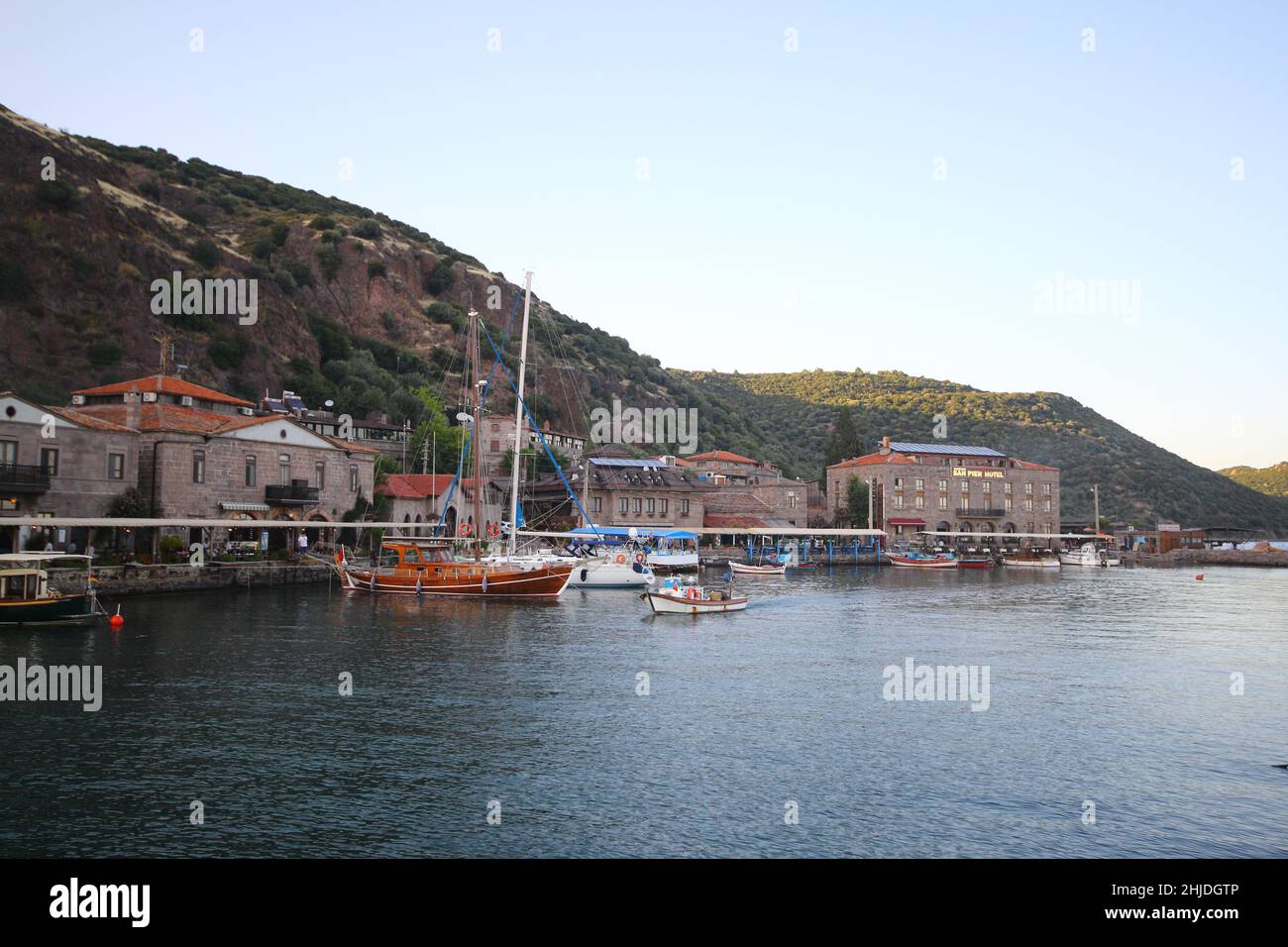 Assos known as behramkale behram High Resolution Stock Photography and ...