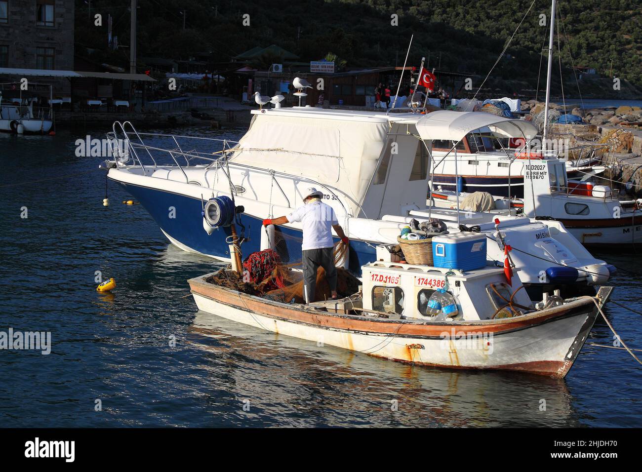 Canakkale, Turkey - 24 June 2014 : Assos, also known as Behramkale or ...