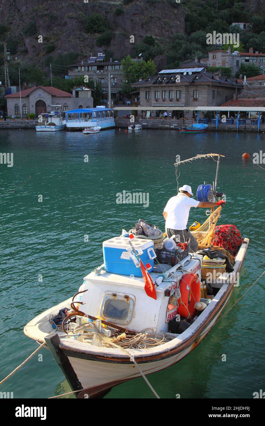 Assos known as behramkale behram hi-res stock photography and images ...