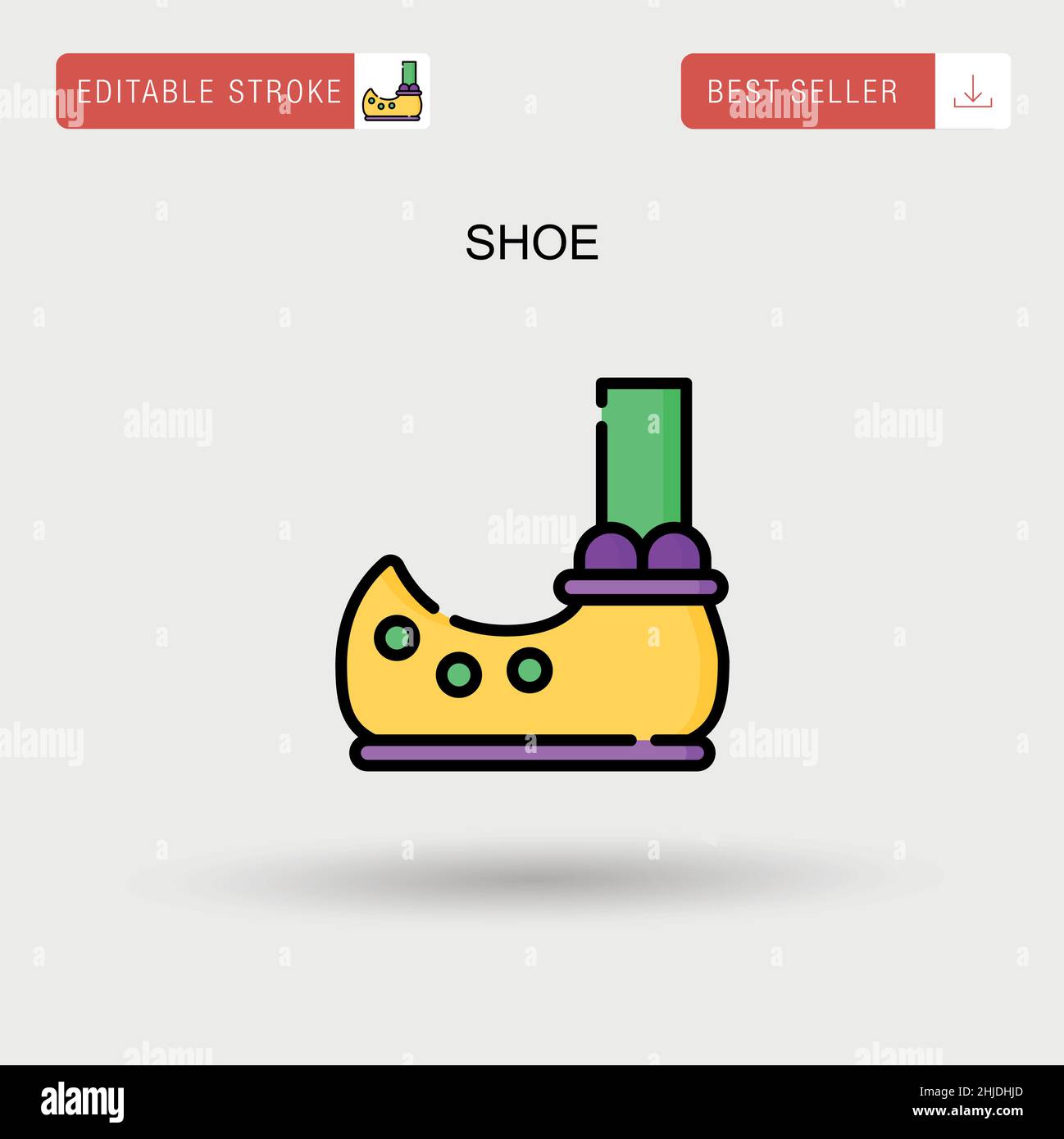 Classic shoe Stock Vector Images - Alamy