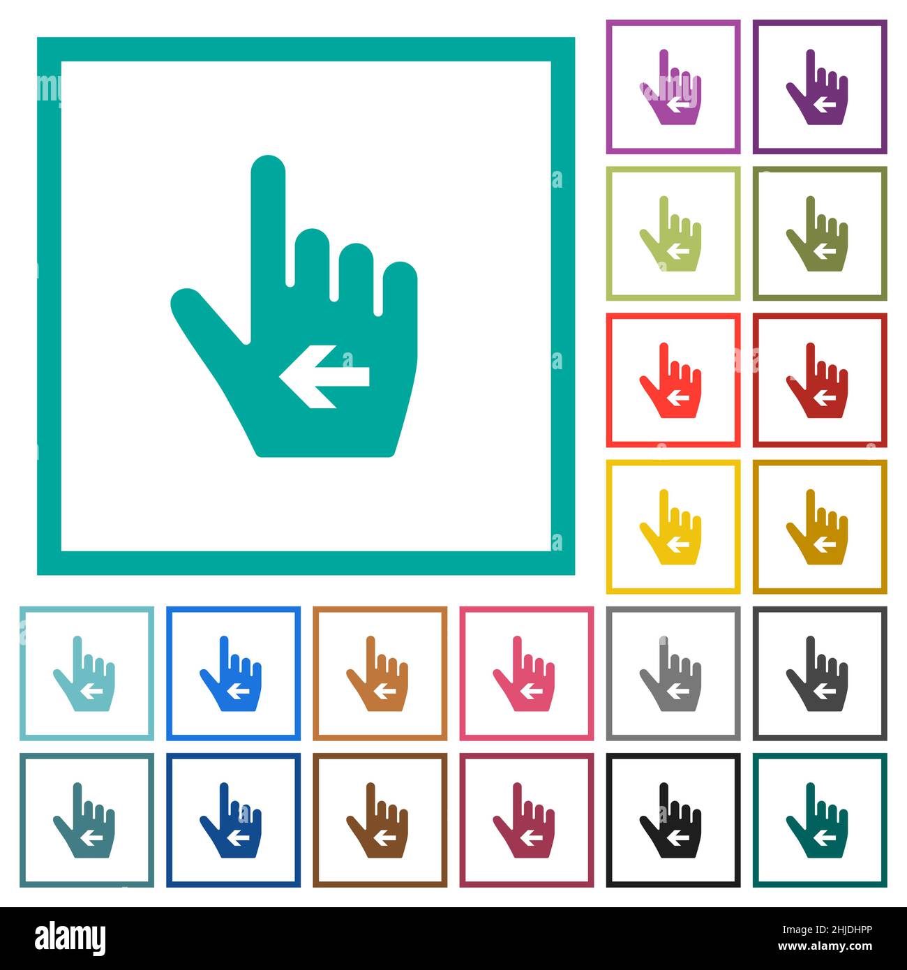 Hand moving mouse Stock Vector Images - Alamy