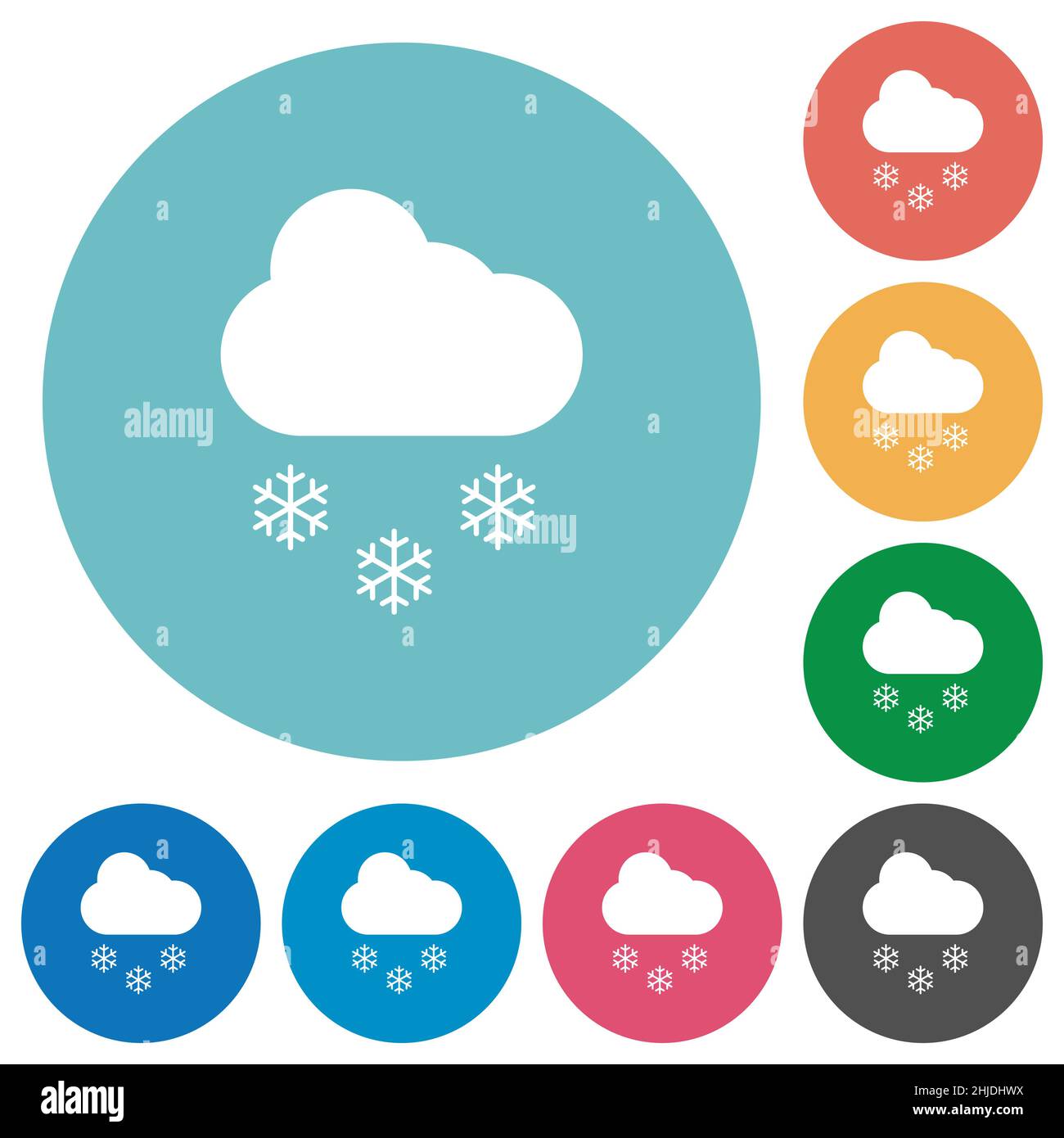 Snowy plain Stock Vector Images - Alamy