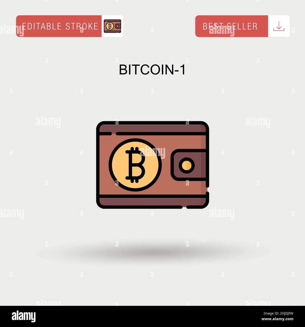 Cryptocurrency bitcoin btc bit coins Stock Vector Images - Alamy
