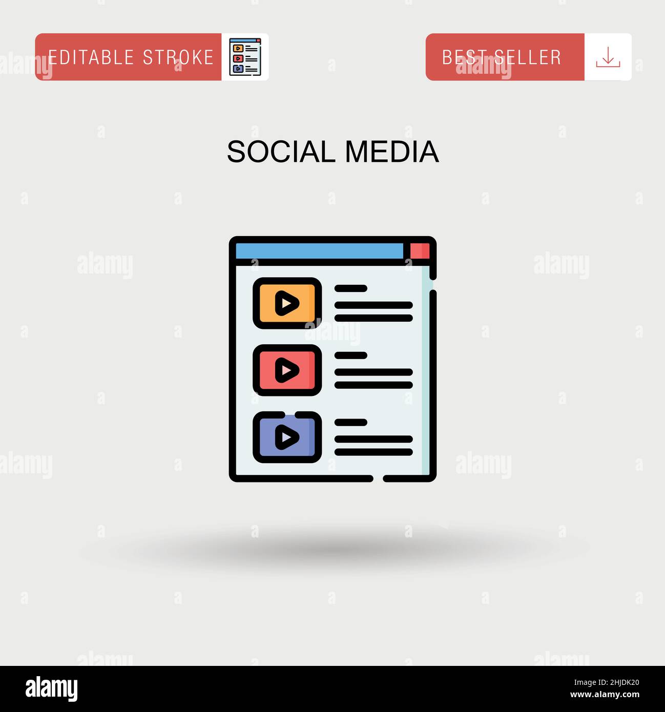 Share media digital marketing Stock Vector Images - Alamy