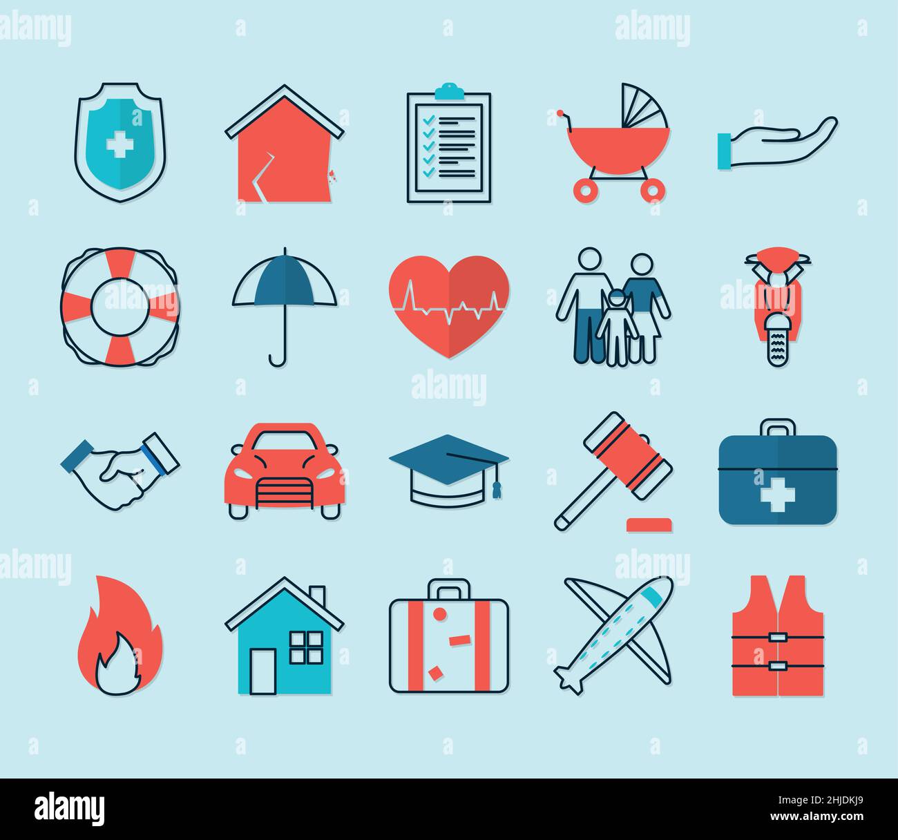 Travel insurance policy on Stock Vector Images - Alamy