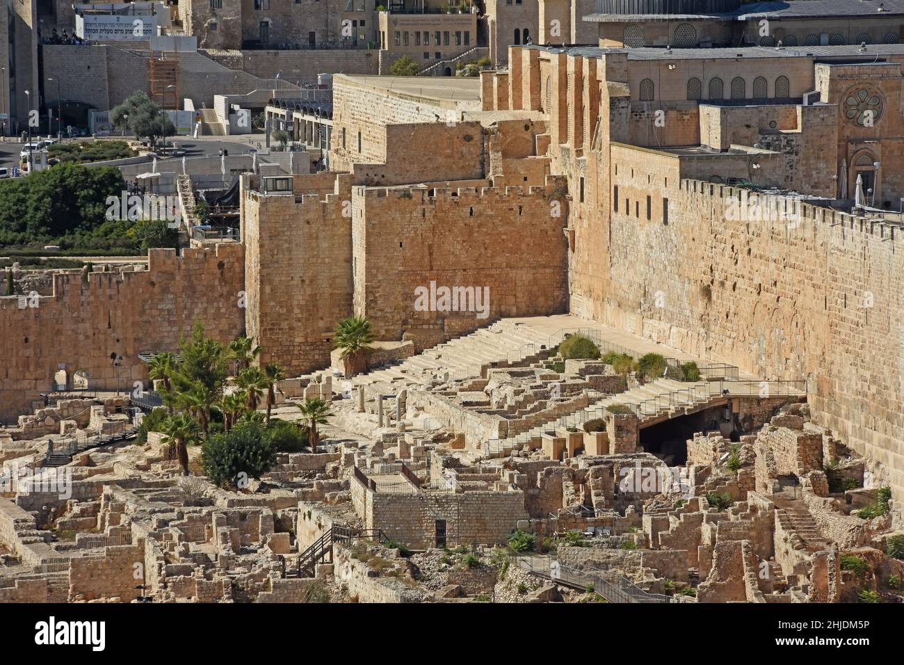 Temple mount Archeology, Jerusalem, Israel Stock Photo - Alamy